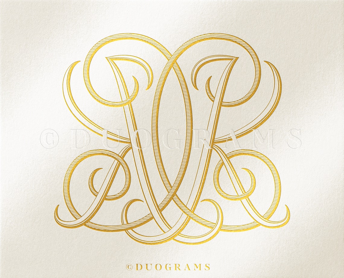 Vintage Monogram CK KC Wedding Monogram Digital SVG | Etsy España