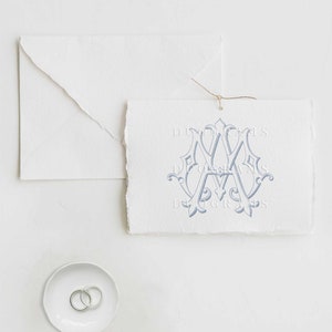 Wedding Monogram Logo AM or MA Two Letter Monogram Design A M Wedding ...