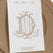 3 Letter Wedding Monogram Logo Designs JDL JLD LJD Etc + 2 Free Wreath ...