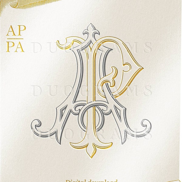 Ap Monogram - Etsy