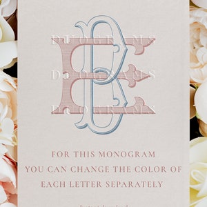 BE EB Wedding Monogram Logo Design B E Two Letter Monogram Initials E B ...