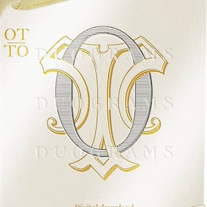 OT TO Vintage Two Letter Monogram Design O T T O Two Letter Monogram ...