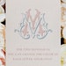 Wedding Monogram Logo Design MM Monogram Wreath SVG Digital Download M ...