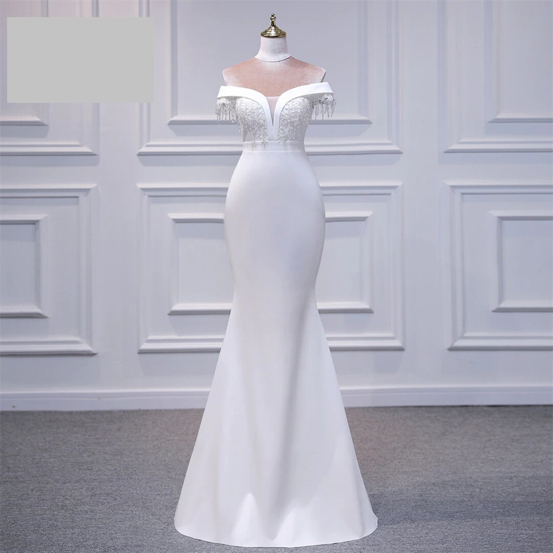 Customized Wedding Dress, Elegant Dress Women for Wedding Party, Lace ...