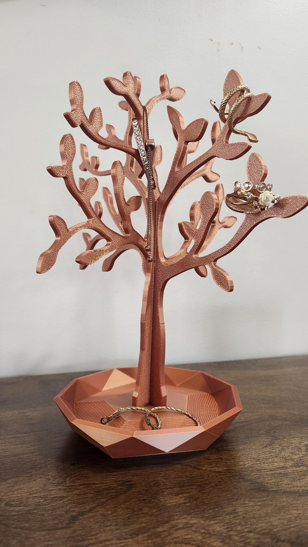 Elegant 3d-printed Jewelry Tree Organizer - Etsy