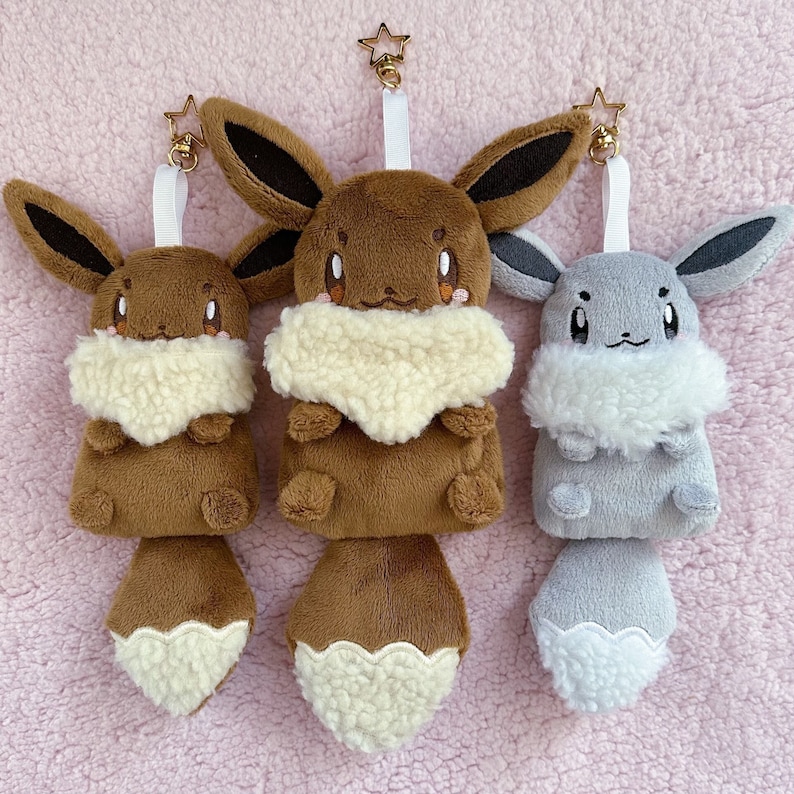 Fox Plush Keychain Handmade - Etsy