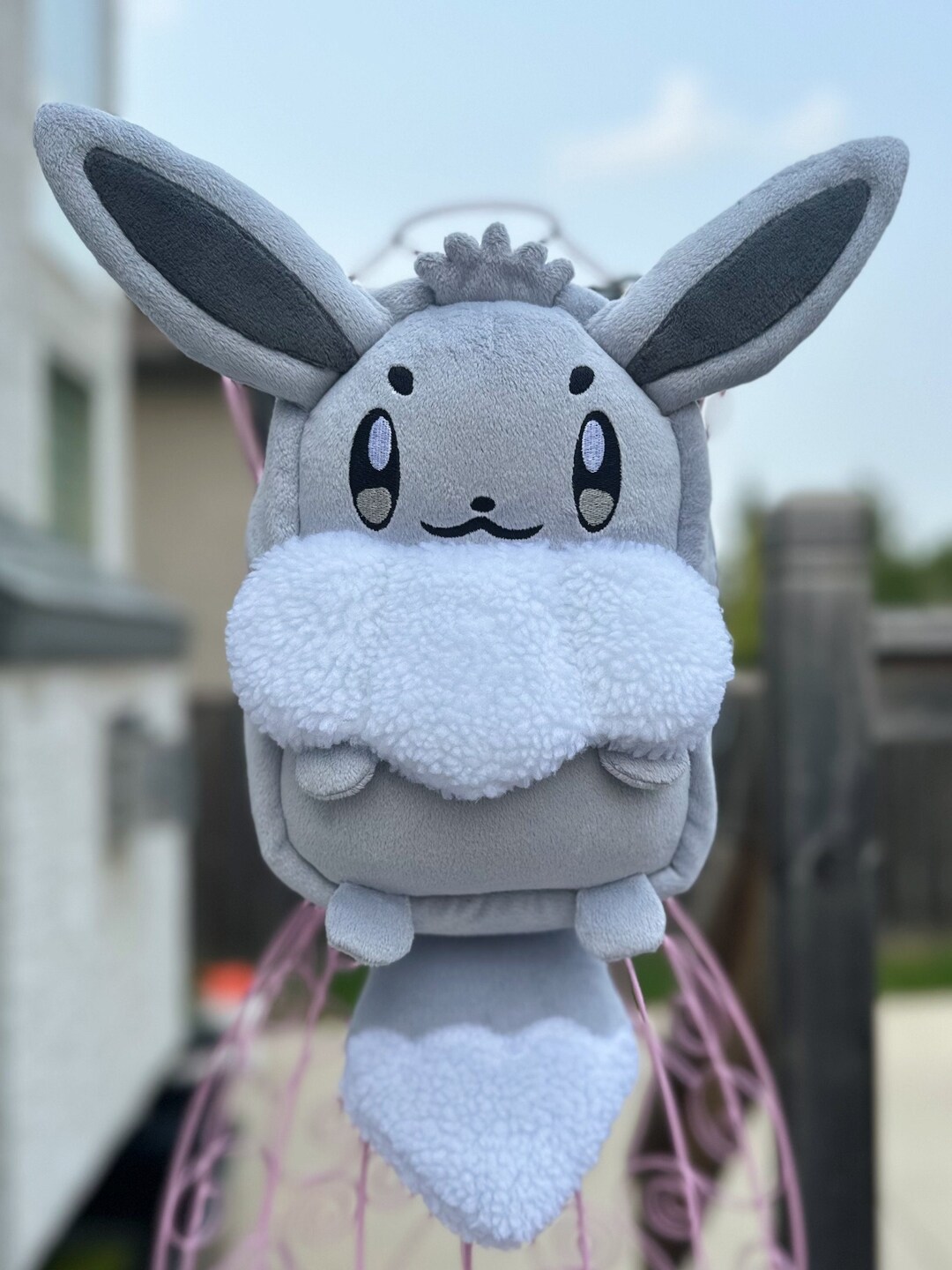 Fox Plush Mini Backpack Handmade - Etsy