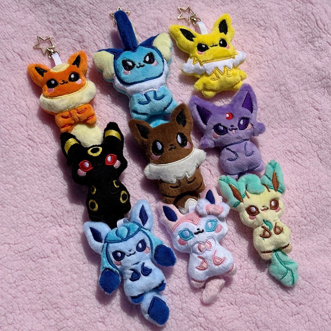 Fox Plush Keychains - Made to Order - Etsy