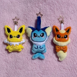 Fox Plush Keychains - Made to Order - Etsy