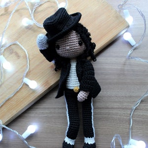 Michael Jackson Amigurumi Pattern - Etsy
