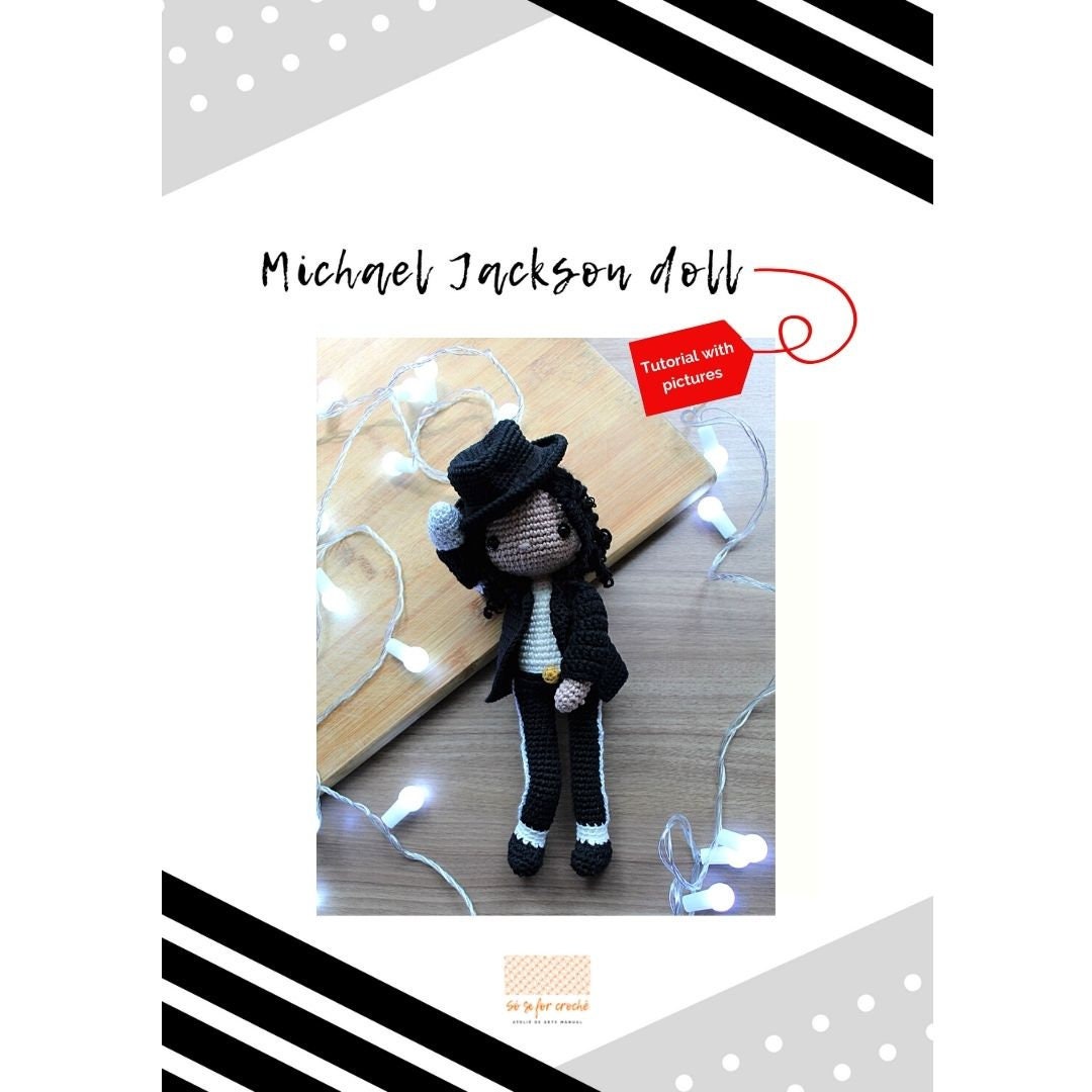 Michael Jackson Amigurumi Pattern - Etsy