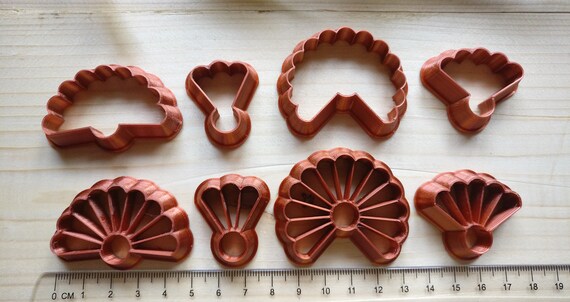 Craft Supplies & Tools Clay Cutters Ceramics & Pottery Fan Petal ...