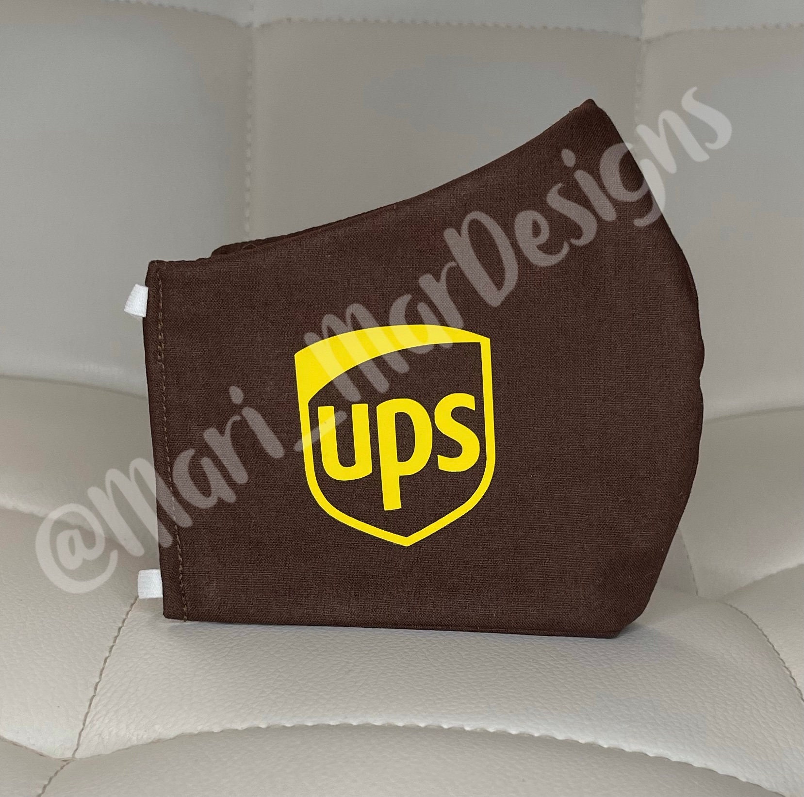 UPS Face Mask/ United Parcel Service Face Mask | Etsy