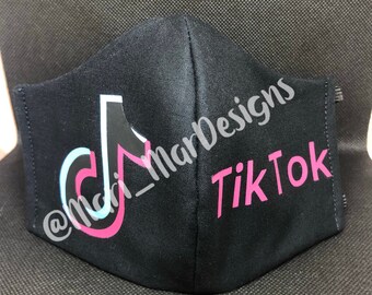 Tik Tok Mask - Etsy