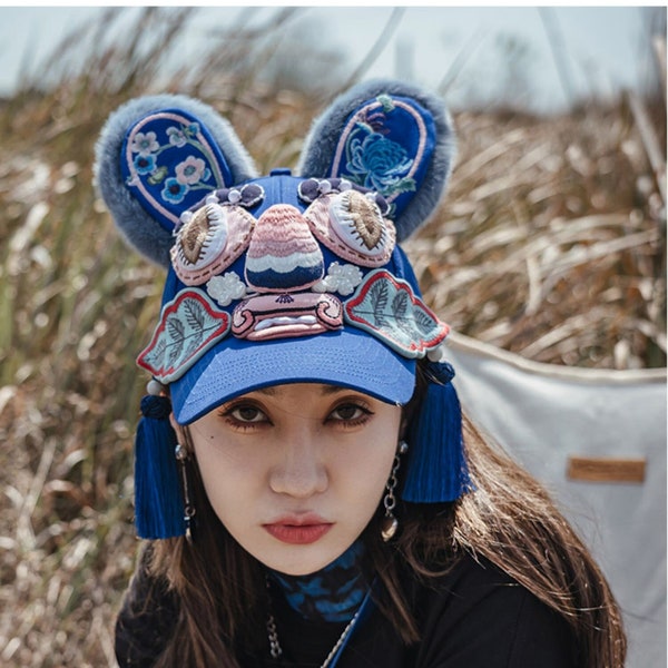 Chinese Tiger Head Hat - Etsy