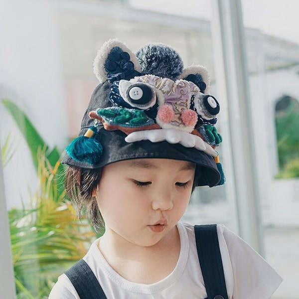 Chinese Tiger Head Hat - Etsy