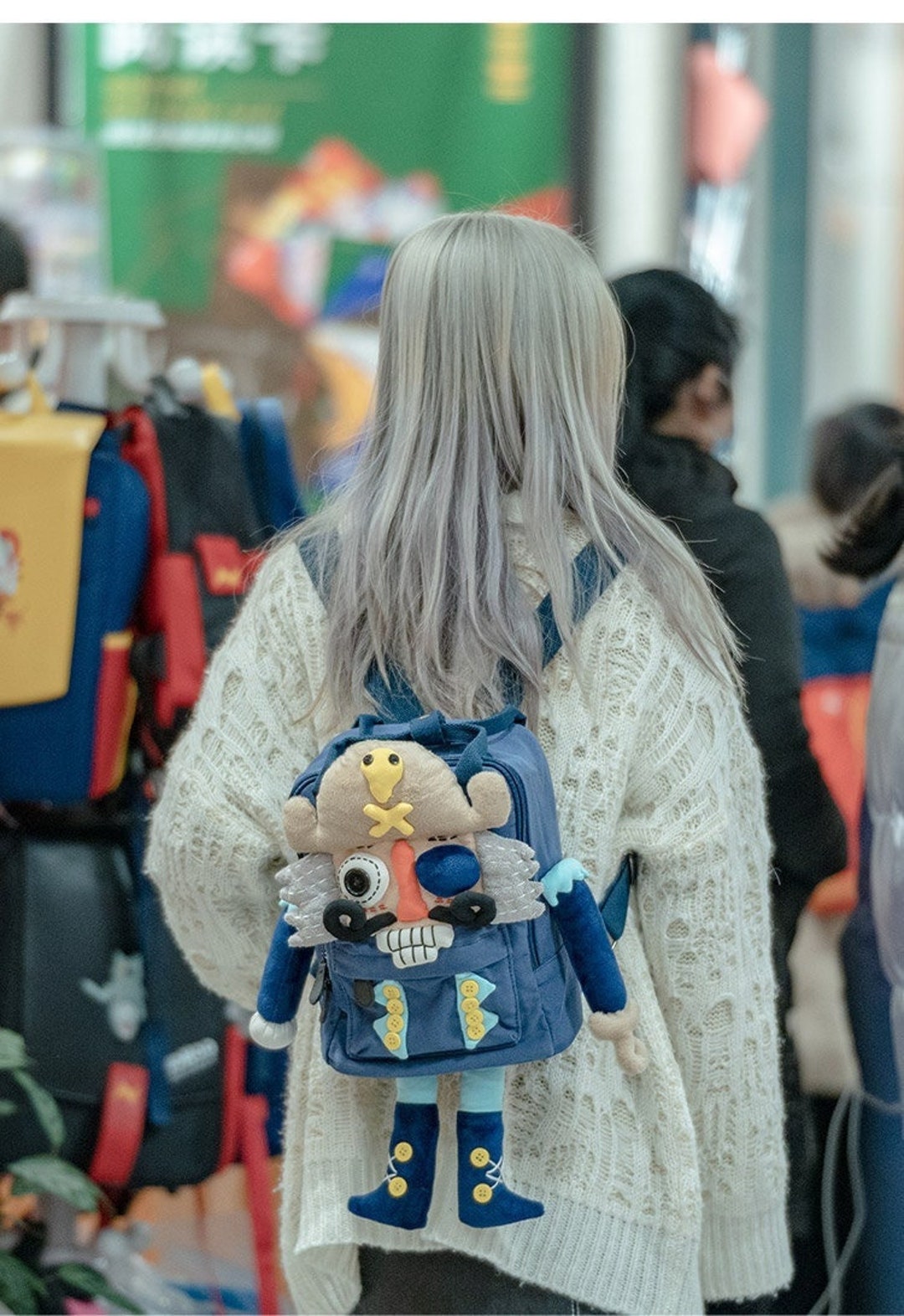 Cartoon Nutcracker Backpack Small Backpack for Girls Funny Backpack for ...
