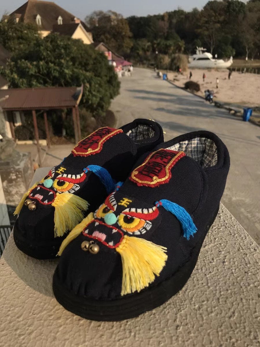 Traditional Chinese Tiger Shoes Handmade Tiger Head Shoes - Etsy