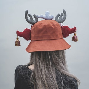 Traditional Embroidered Dragon Hat Chinese Dragon Sun Hat - Etsy