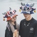 Traditional Embroidered Dragon Hat Chinese Dragon Sun Hat - Etsy