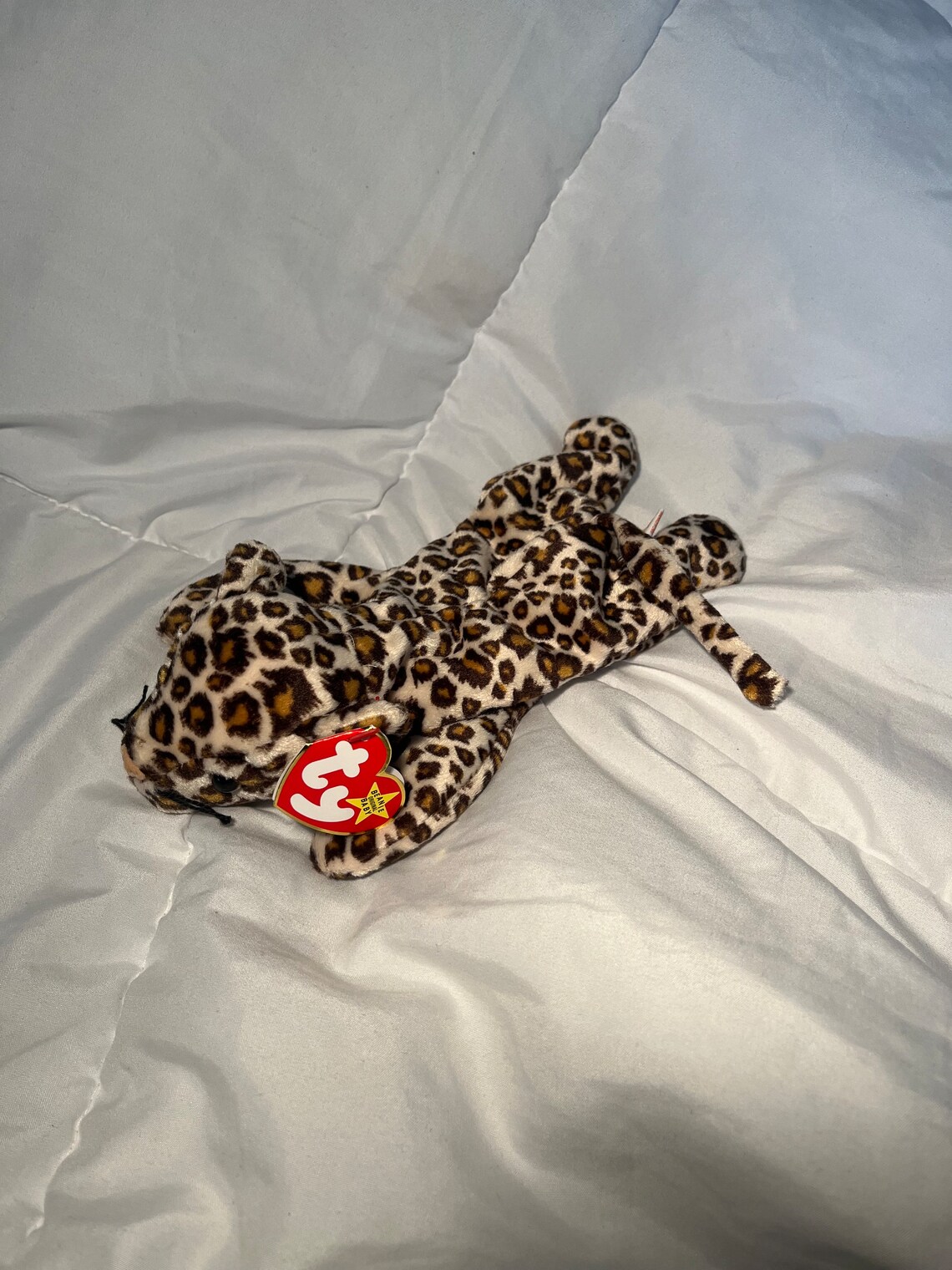 Freckles the Leopard Vintage Beanie Baby - Etsy