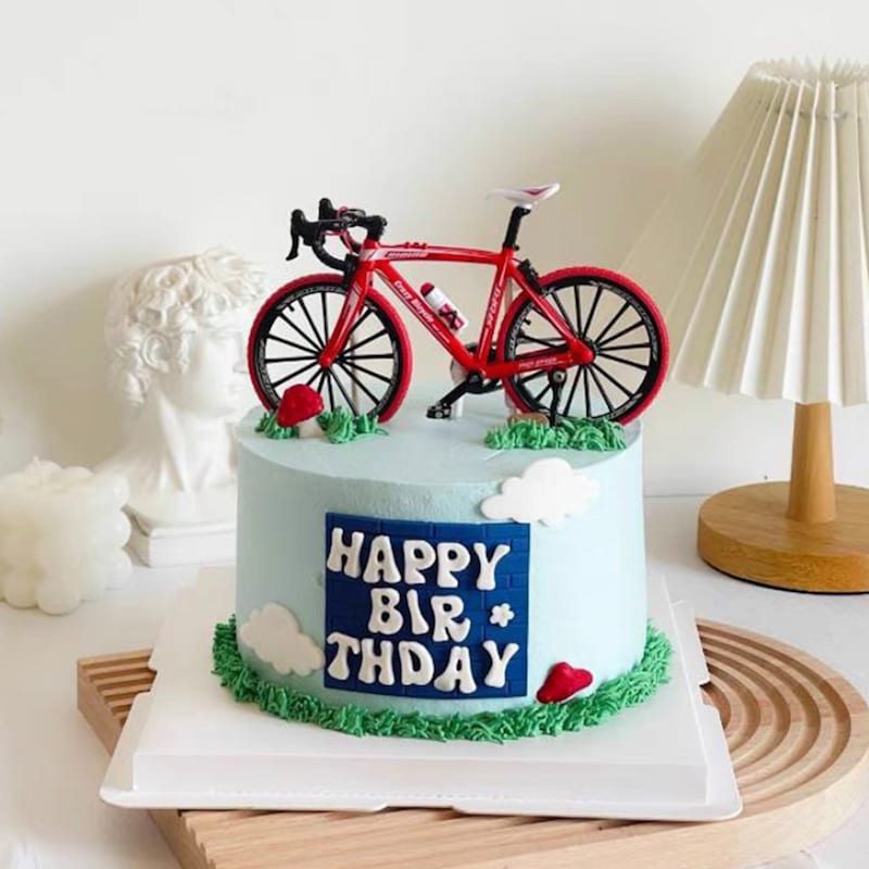 Bicycle Cake Topper - Etsy