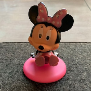 Cute Mickey Minnie Mouse Doll Bobble Head Doll Car Decoration Car ...