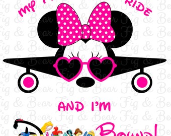 Minnie Mouse Plane - Etsy