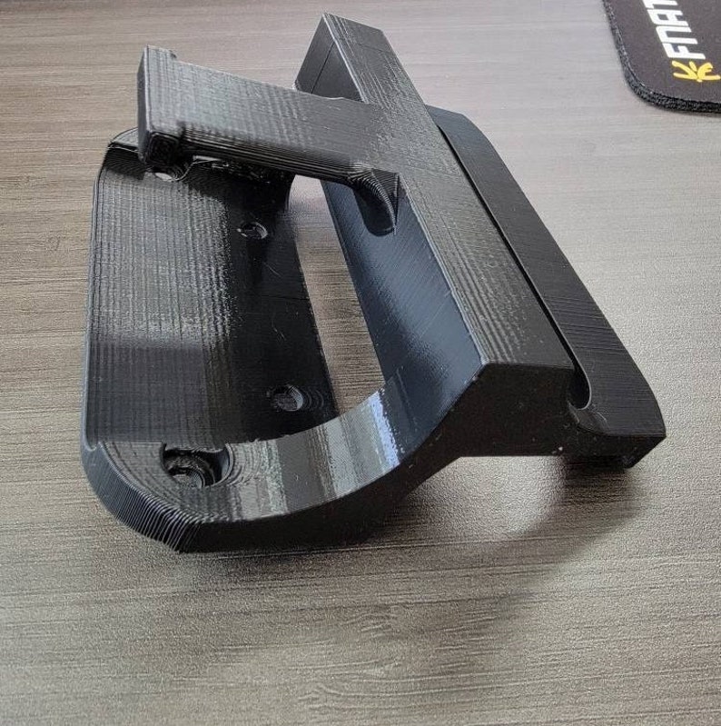 Hidden Desk Headphone Holder With Steelseries Gamedac Mount - Etsy