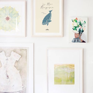 La Mer Magique, PRINTABLE Whale Poster, Nautical Print, Whale Wall Art ...