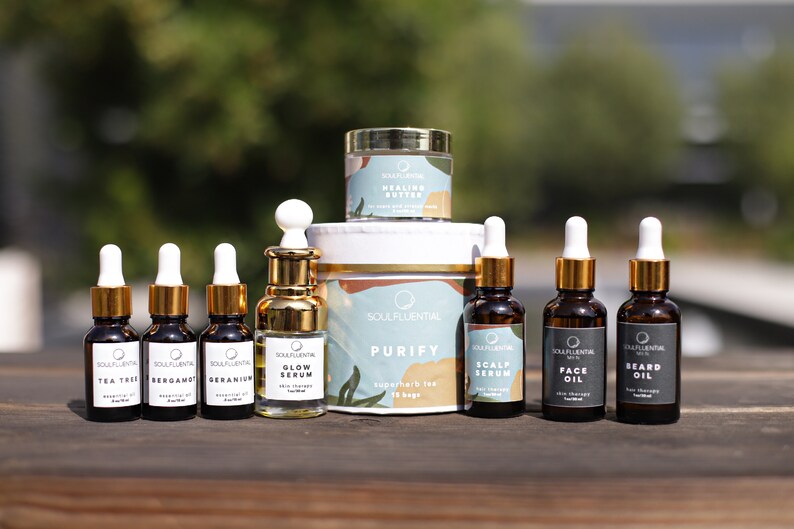 100% Natural Face Oil + Vitamin C and Essential Oils - Skincare for Men ...