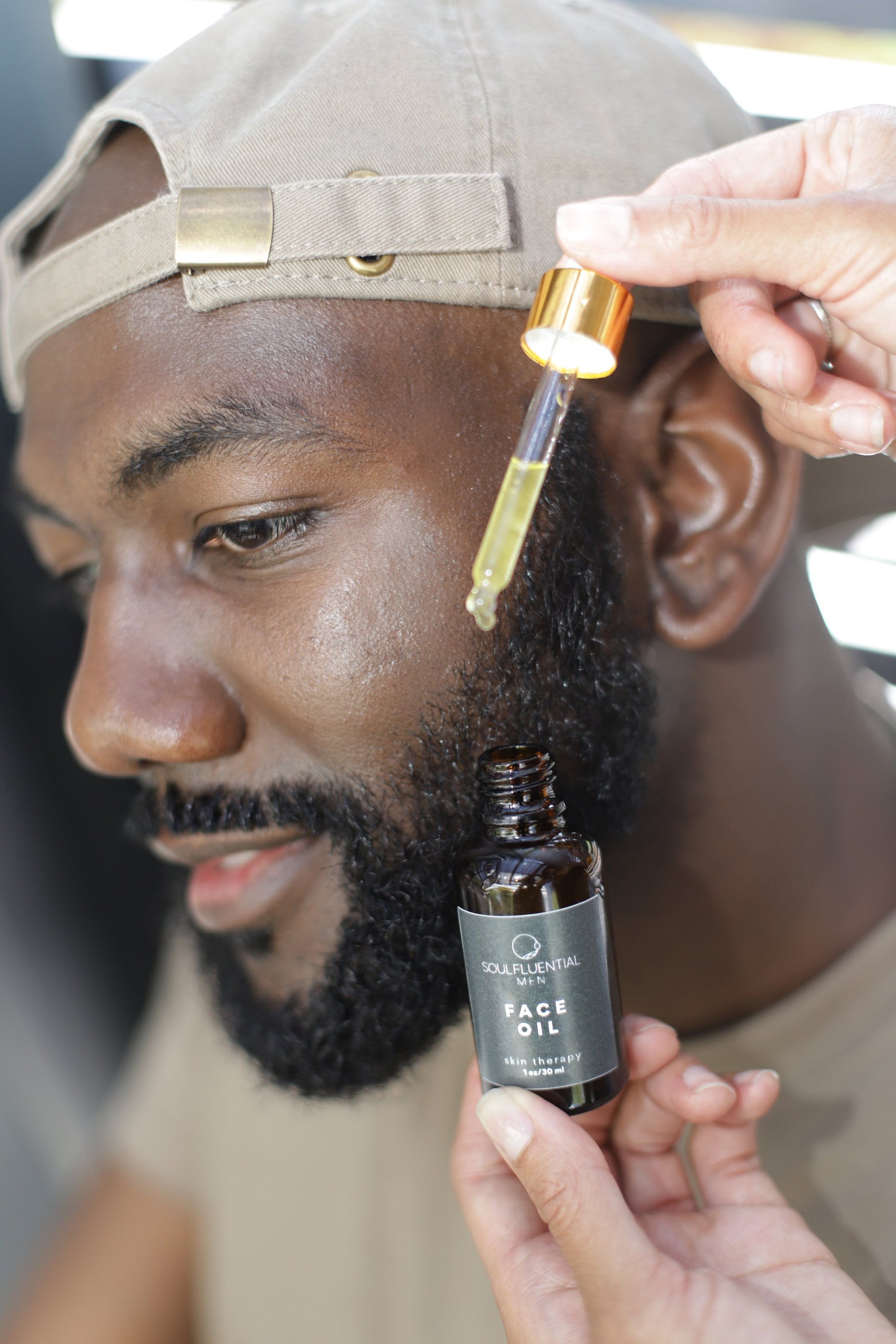 100% Natural Face Oil + Vitamin C and Essential Oils - Skincare for Men ...