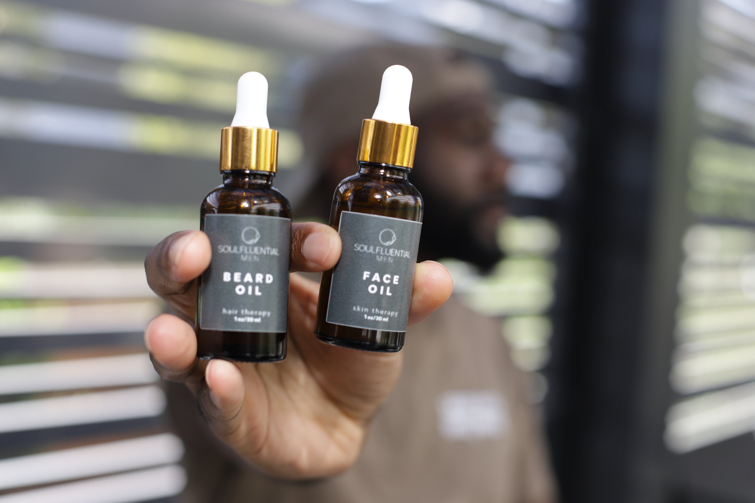 100% Natural Face Oil + Vitamin C and Essential Oils - Skincare for Men ...