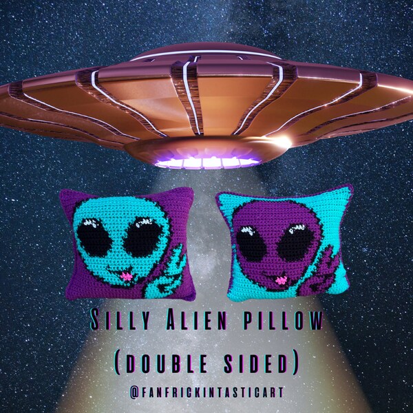 Alien Pillow - Etsy