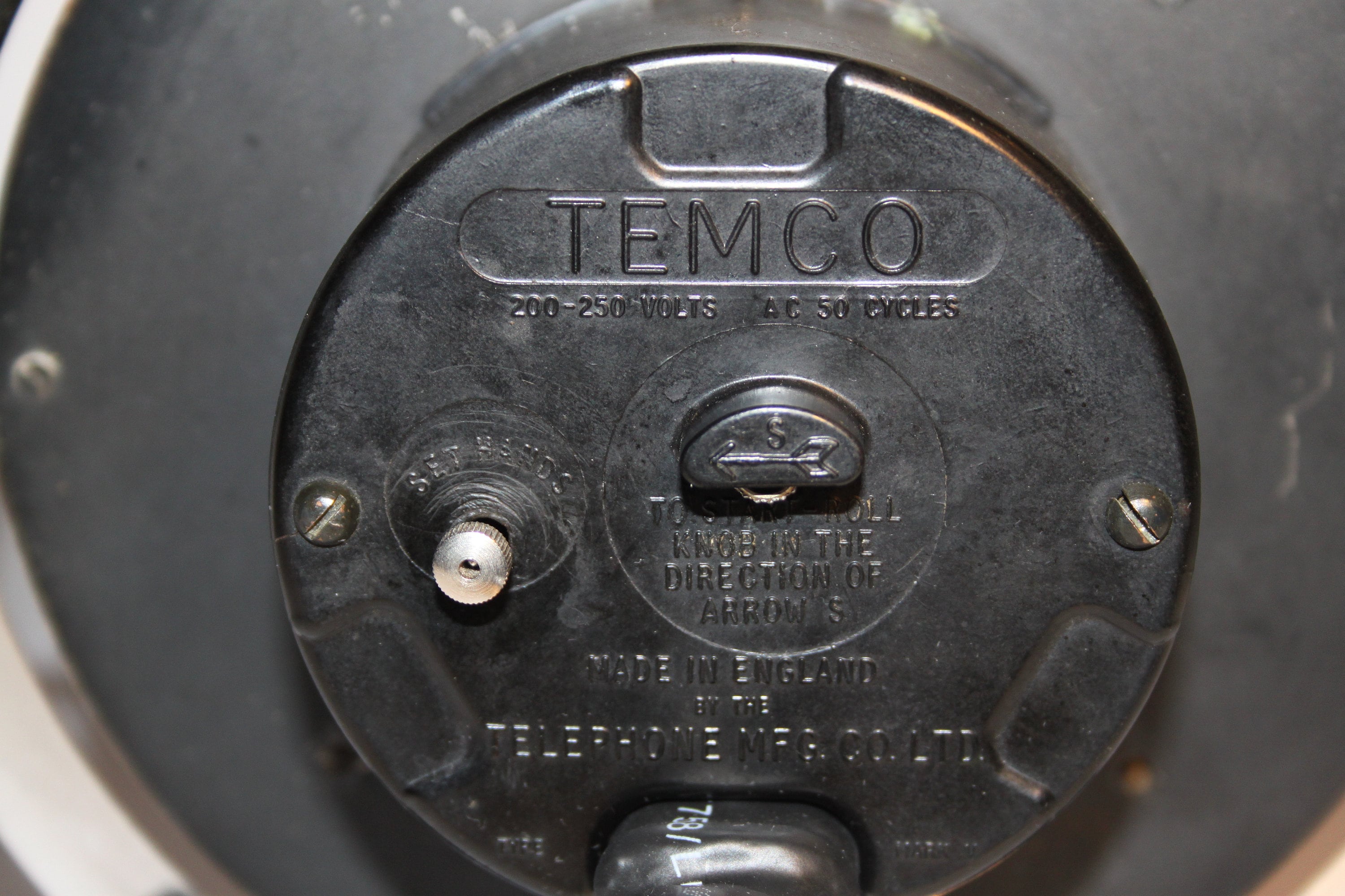 Unique Temco 1930s Art Deco Electric Clock Working! - Etsy