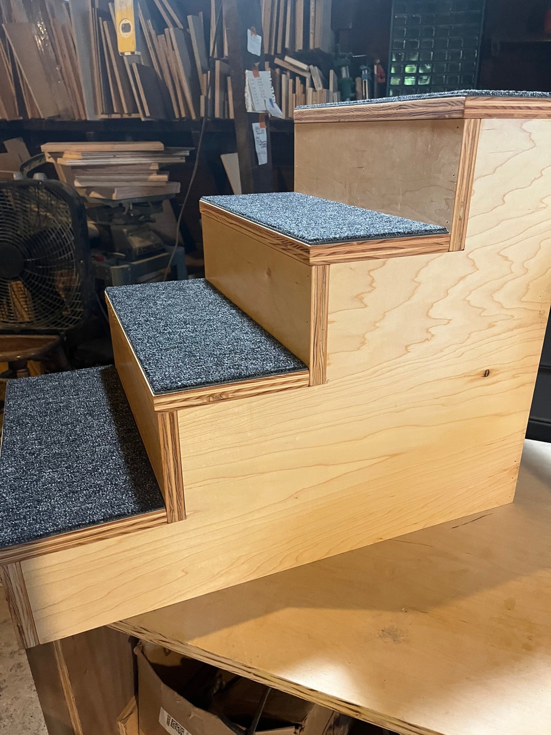 Custom Made Wood Pet Stairs - Etsy