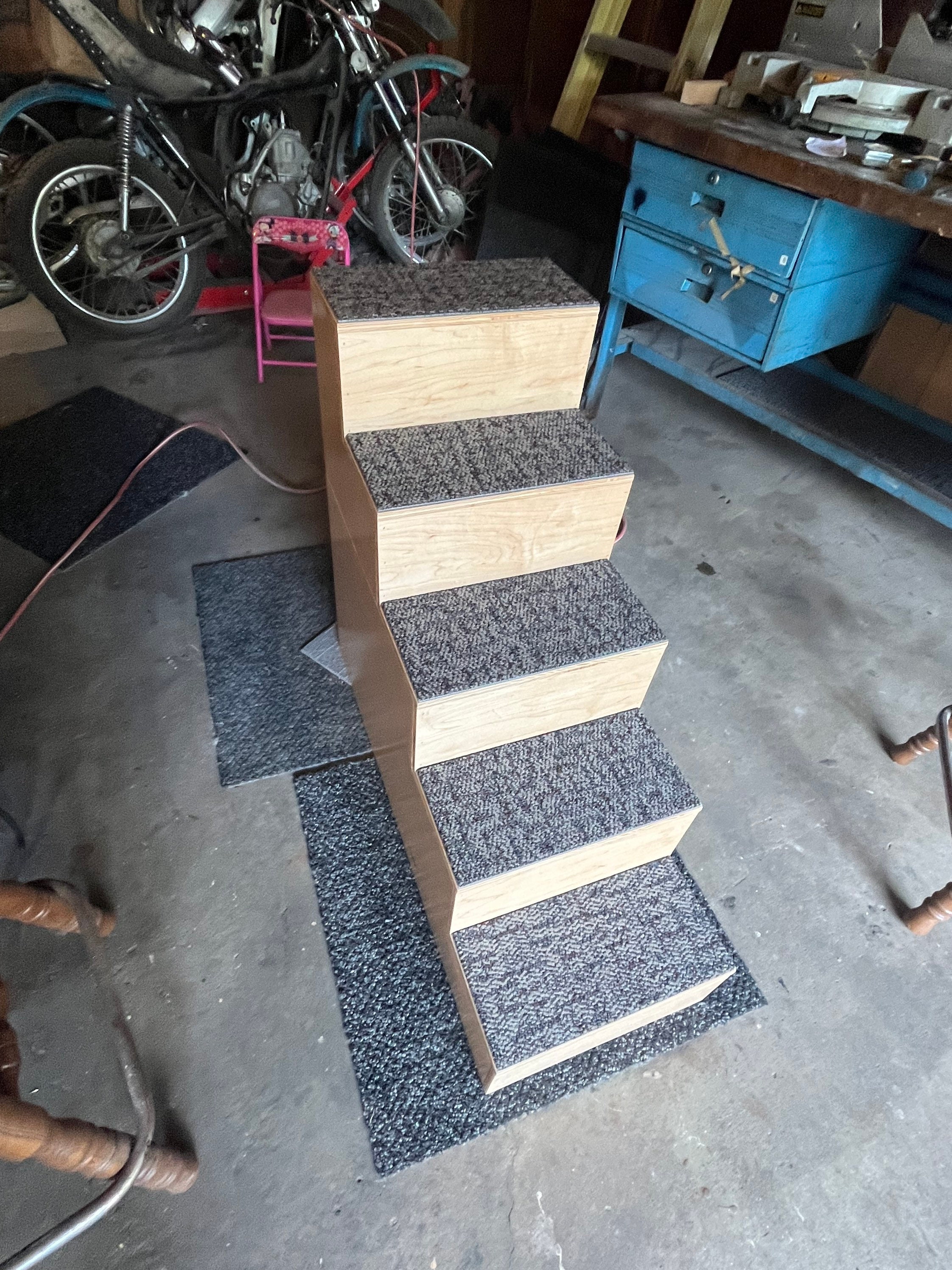 Custom Made Wood Dog Steps - Etsy