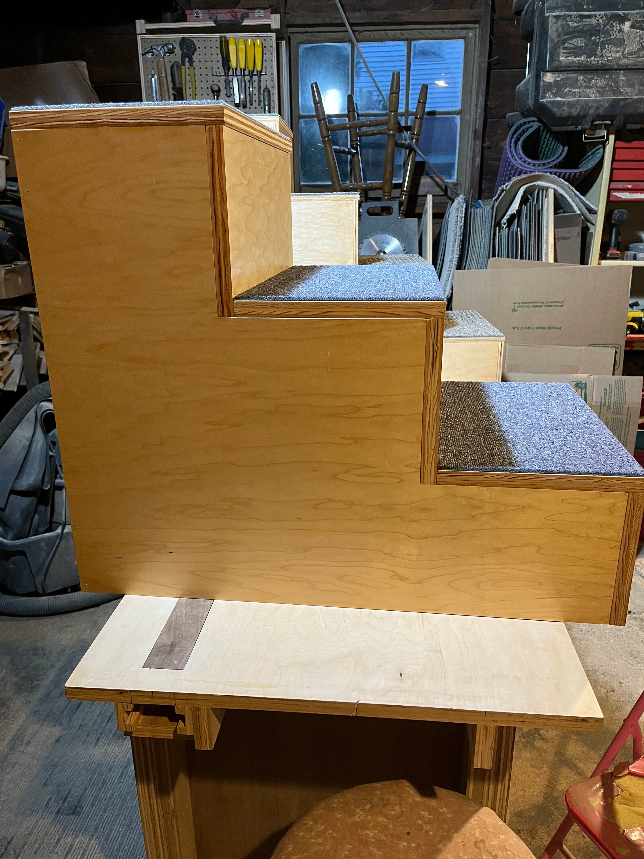 Custom Made Wood Dog Stairs - Etsy