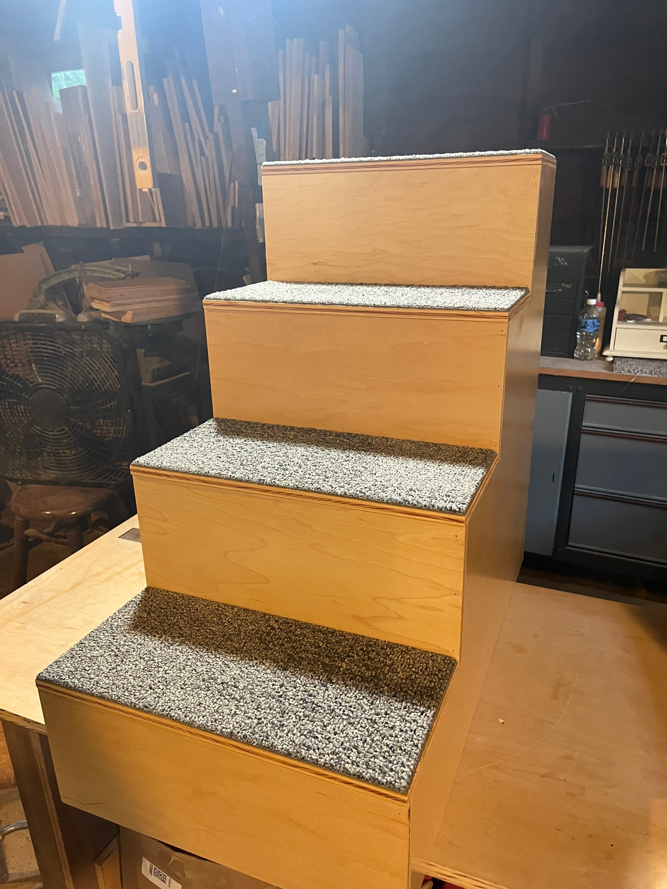 Custom Made Wood Dog Stairs - Etsy