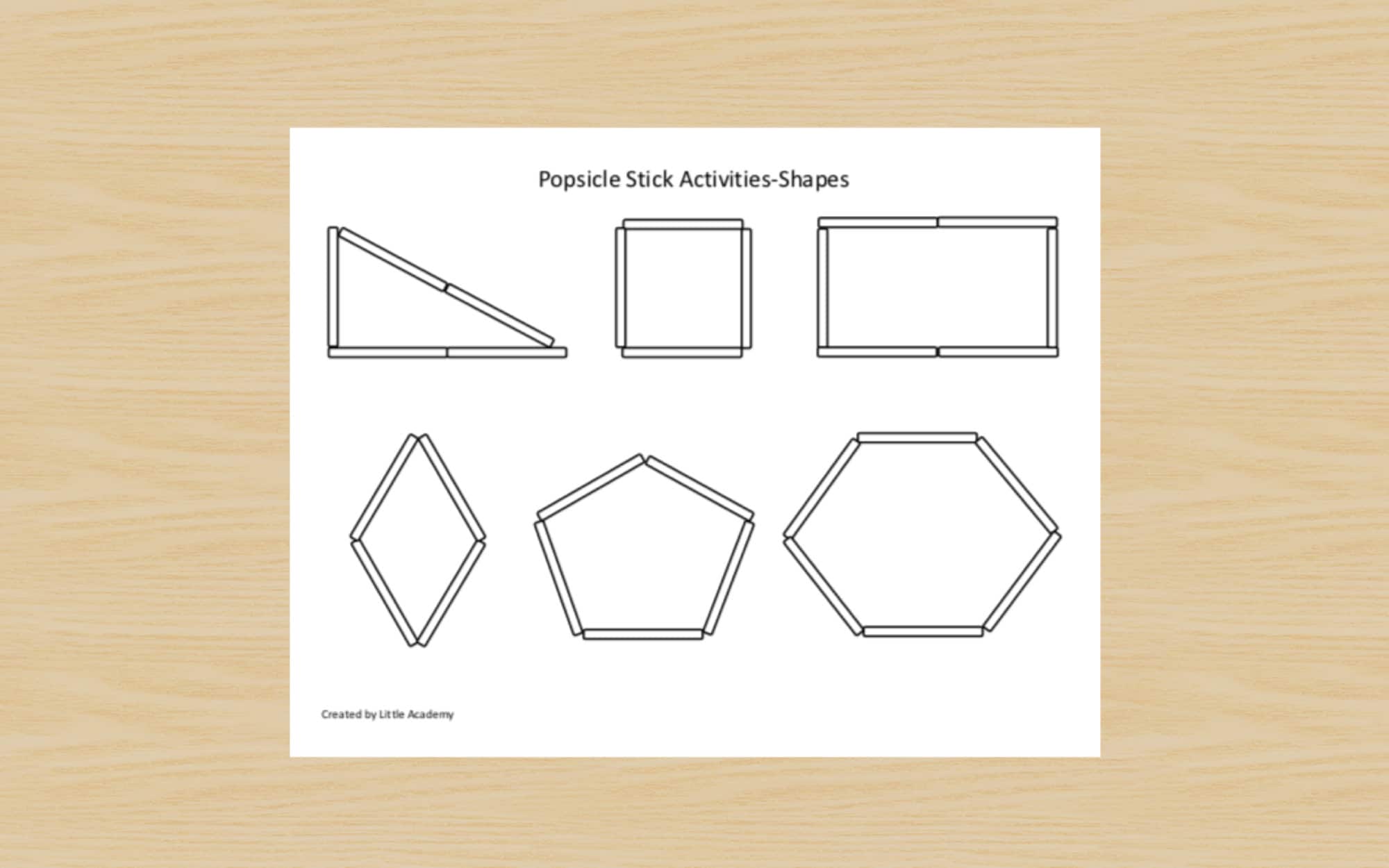 Popsicle Stick Preschool Activity Printable, Learning Alphabet ...