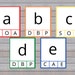 Alphabet Clip Card, Upper/lower Case Recognition, Preschool Learning ...