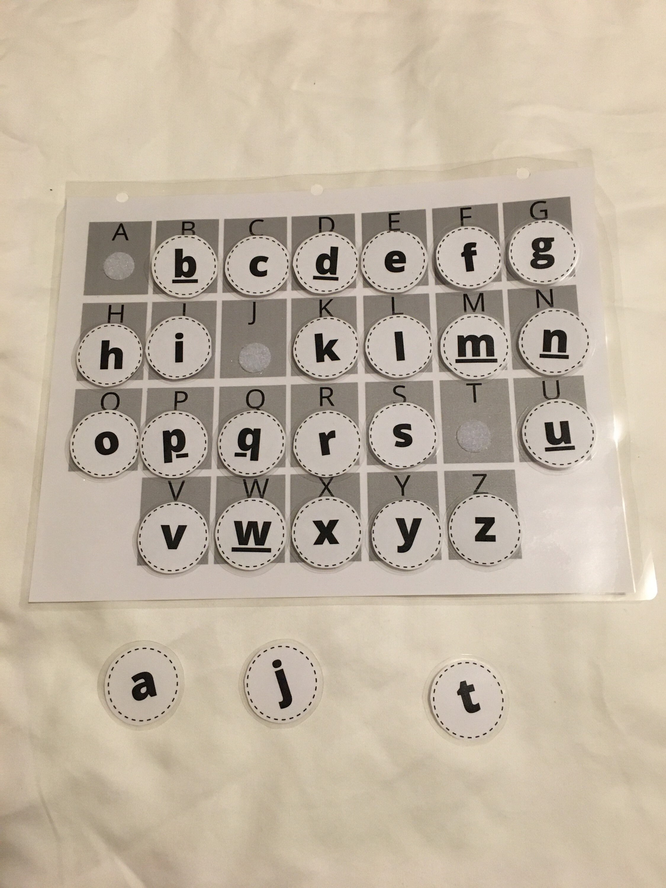 Alphabet Worksheets, ABC Learning Book, DIY Busy Binder, Toddler ...