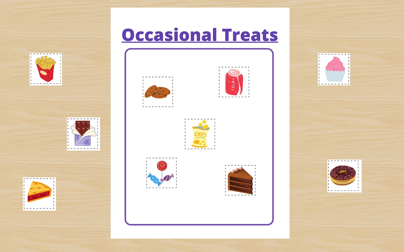 Food Group Sorting Activity: Nutrition Education (PDF) - Etsy