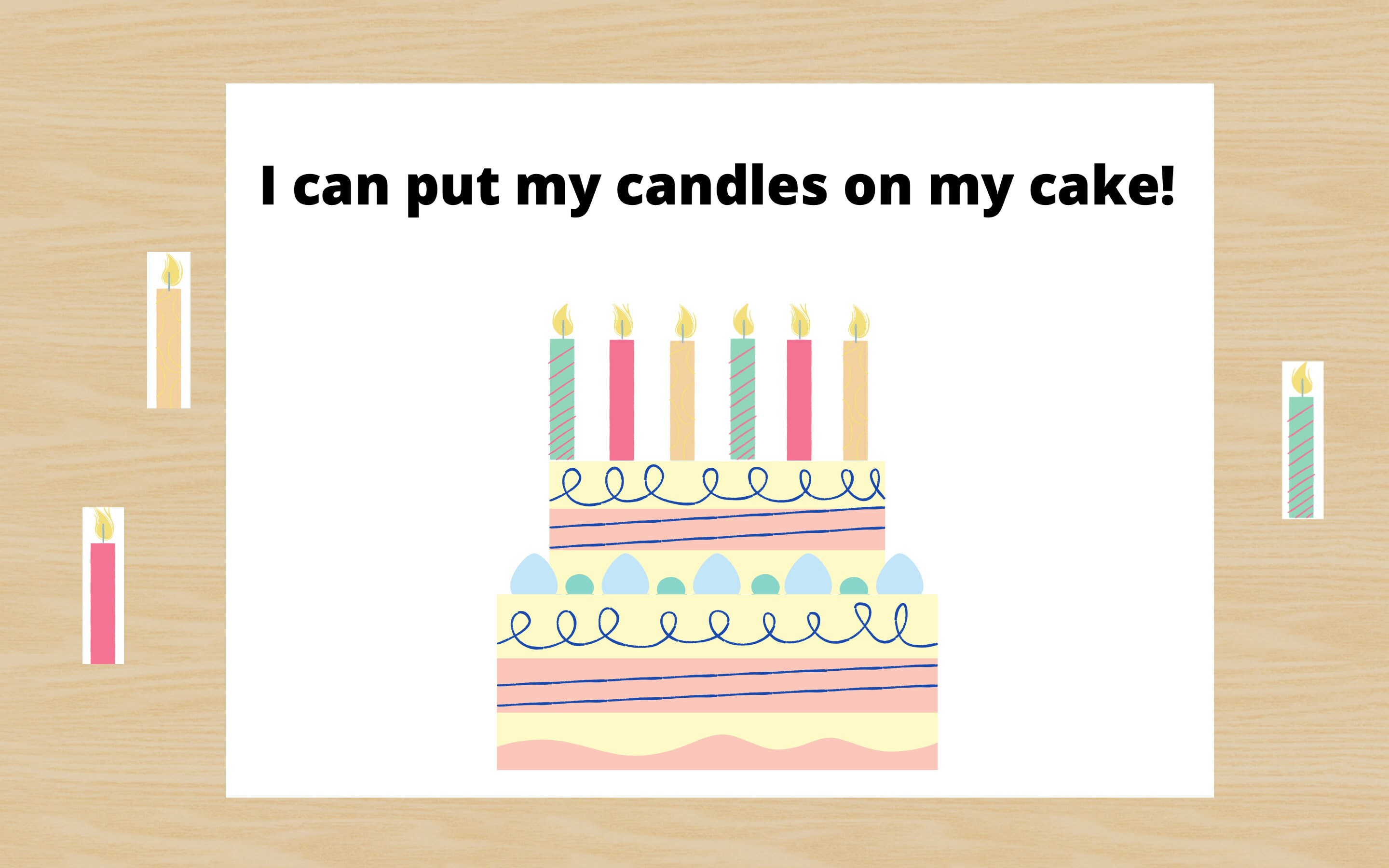 Birthday Busy Book, Birthday Busy Binder, Birthday Learning Binder ...