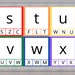 Alphabet Clip Card, Upper/lower Case Recognition, Preschool Learning ...