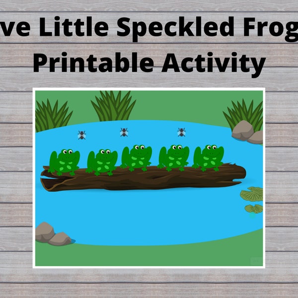 Speckled Frogs - Etsy