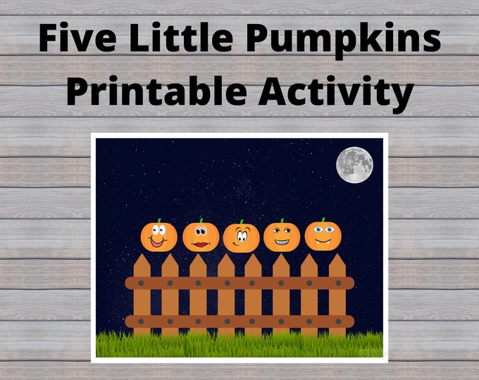 5 Little Pumpkins Song | Halloween Songs | Toddler Preschool Nursery ...