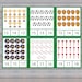 Sports Count and Clip Cards, Preschool Number Game, Toddler Learning ...