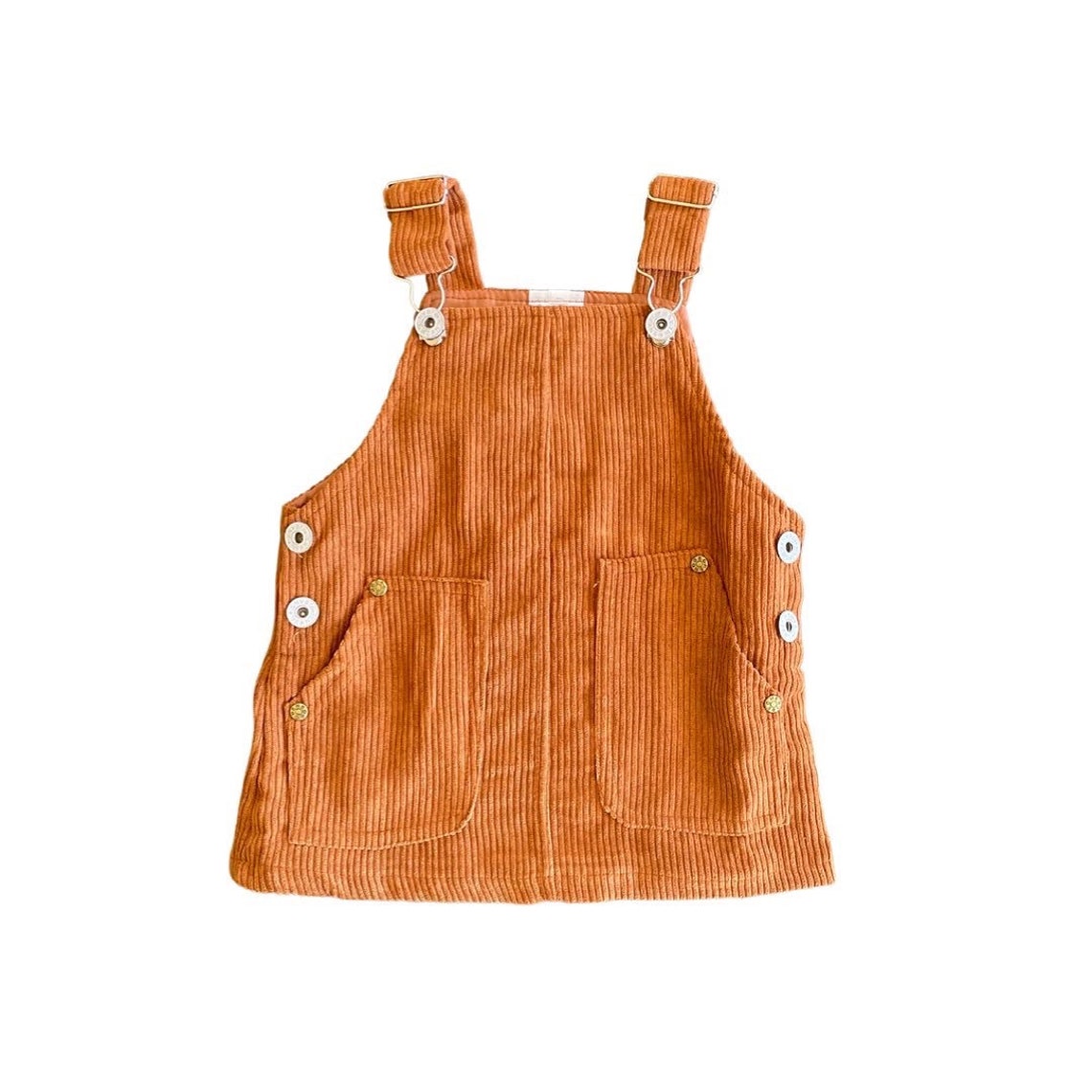 Girls Corduroy Overall Dress, Cute Toddler Outfit With Adjustable ...
