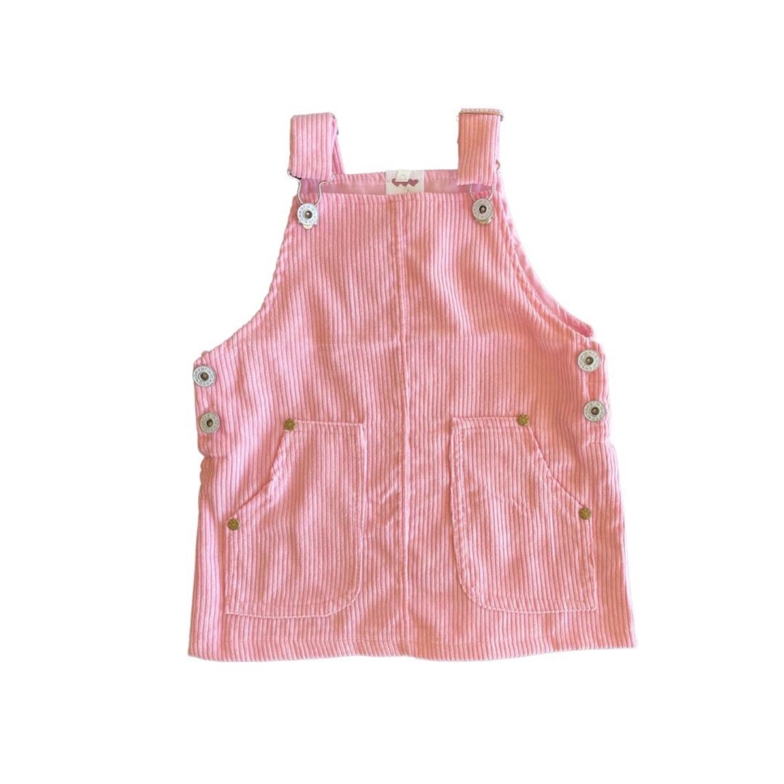 Girls Corduroy Overall Dress, Cute Toddler Outfit With Adjustable ...